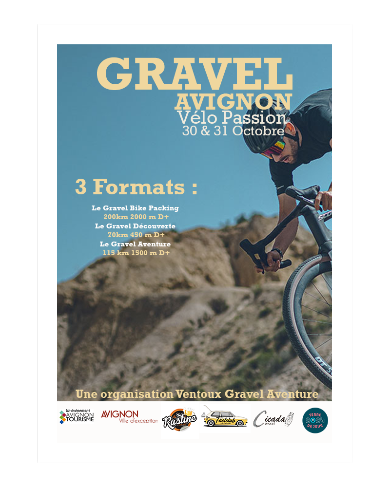 Gravel Avignon V lo Passion Fastclub Gravel Avignon V lo Passion Fastclub